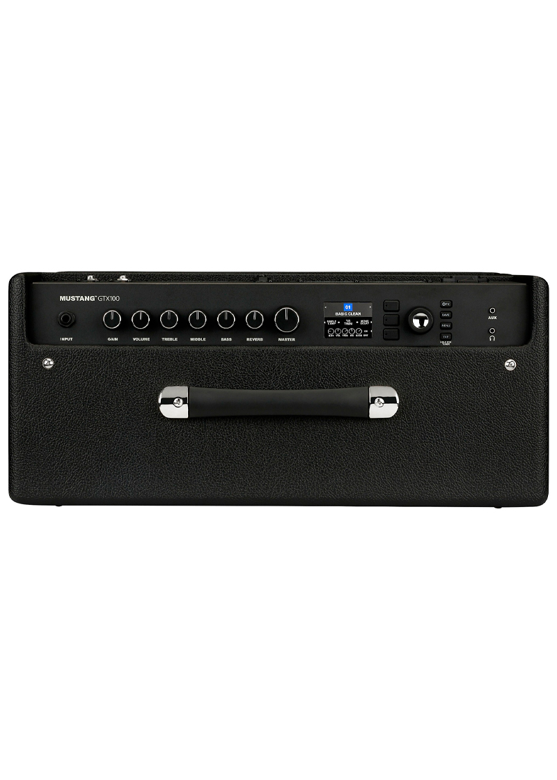 Fender Mustang GTX 100 1x12 Guitar Combo Amp Black - Music Head Store