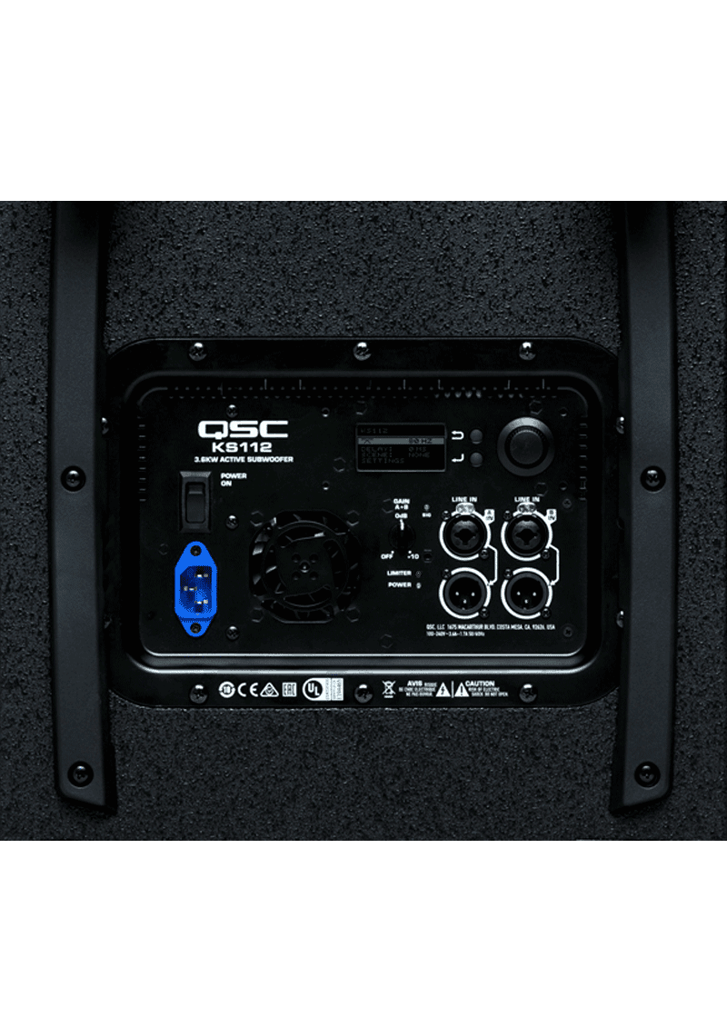QSC Subwoofer Activo KS112 - Music Head Store