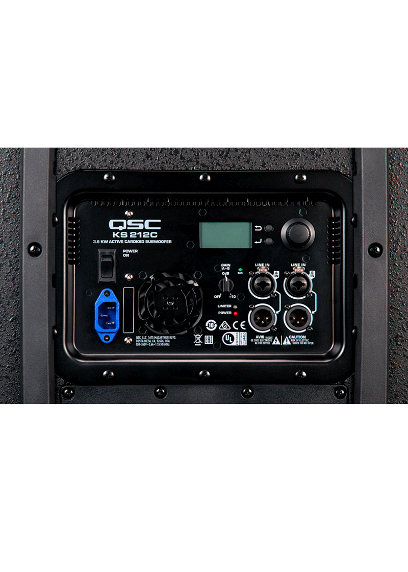 QSC Subwoofer Activo KS212C - Music Head Store