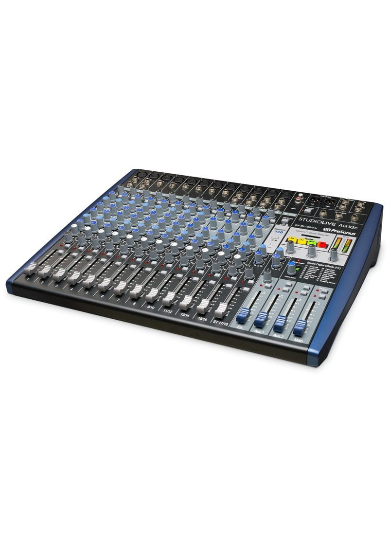 Presonus StudioLive AR16C Interfaz - Mezclador analógico 16 canales USB ...